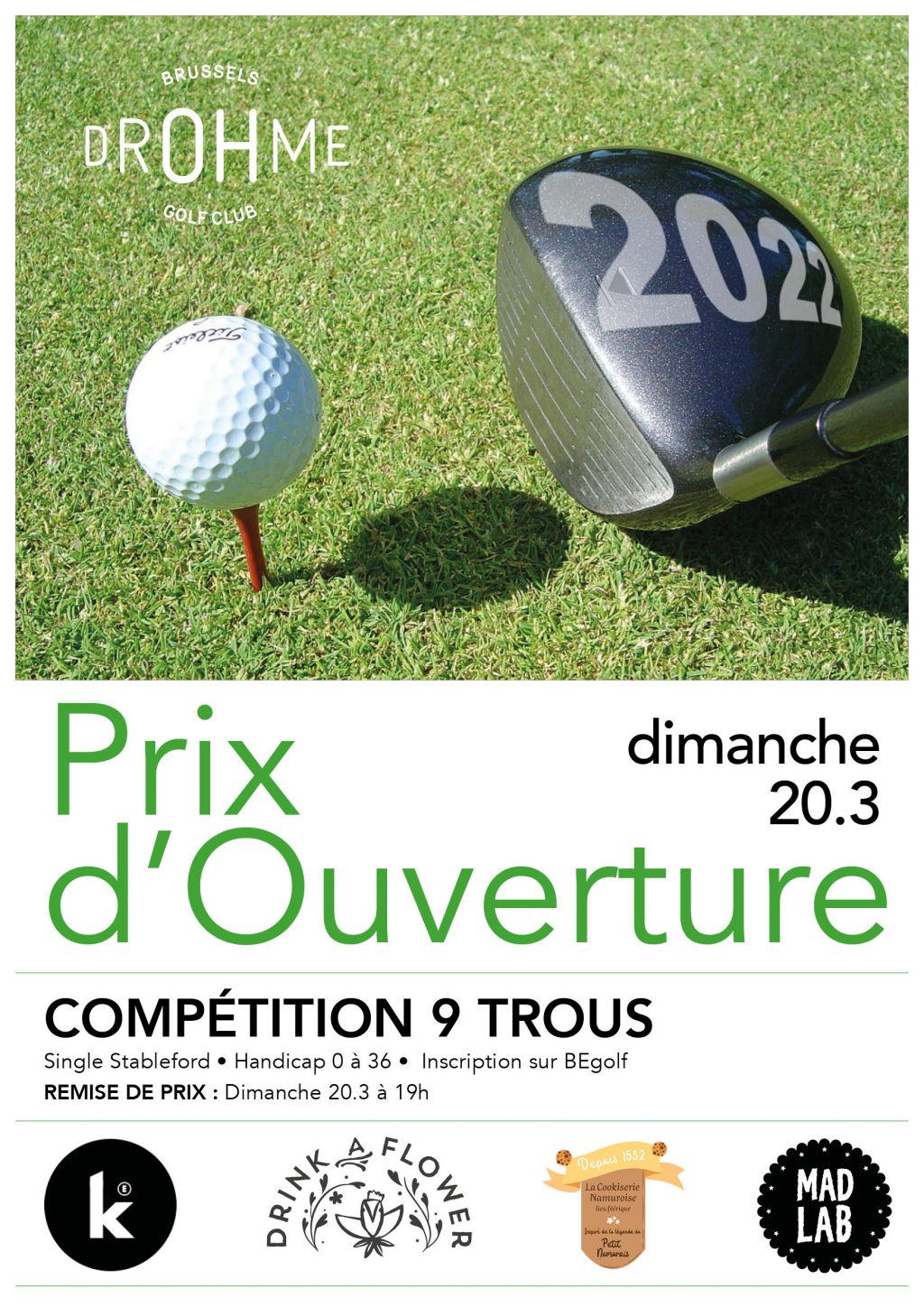 Affiche Ouverture - BDGC